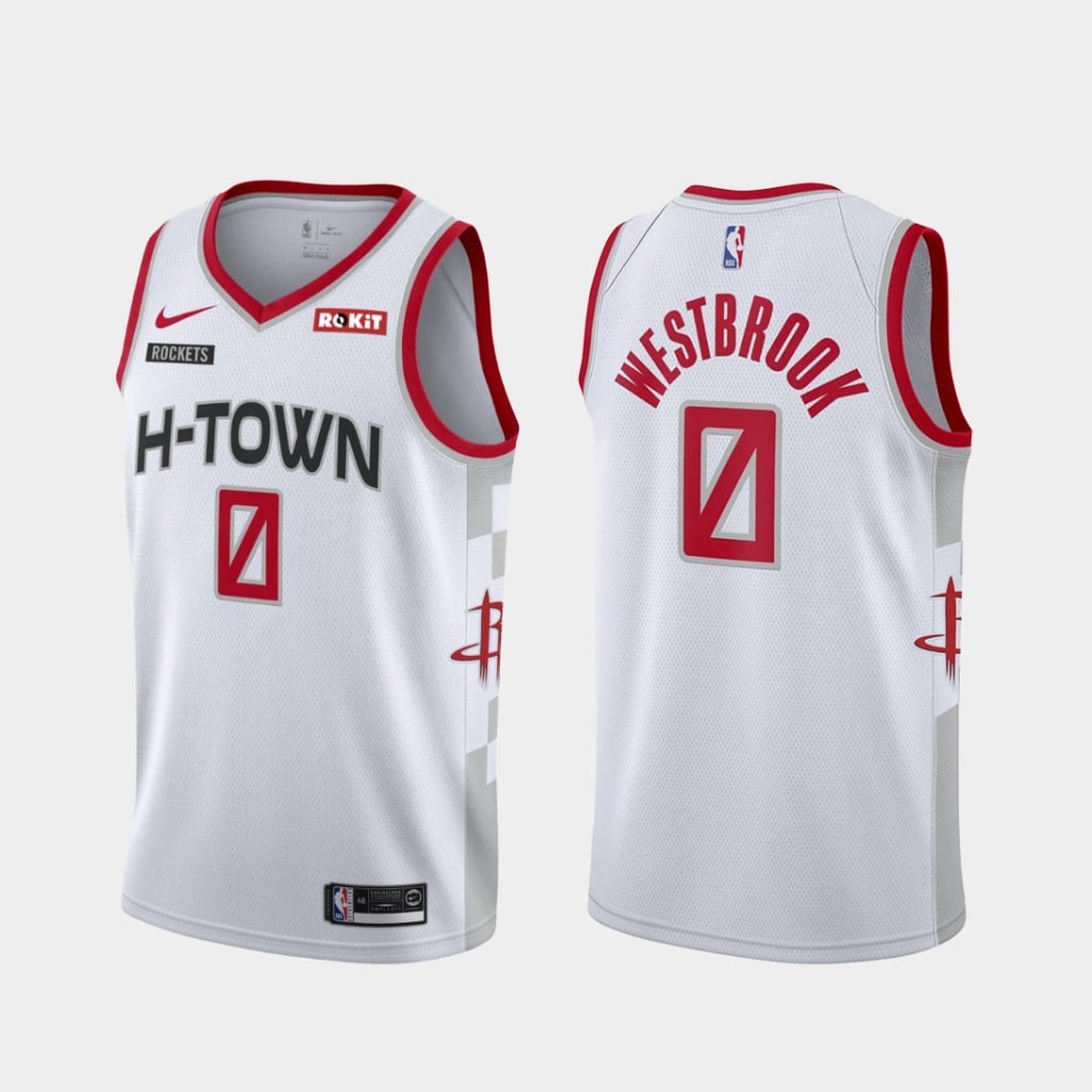 Maillots officiels des Houston Rockets 2019-2020 | basketpack