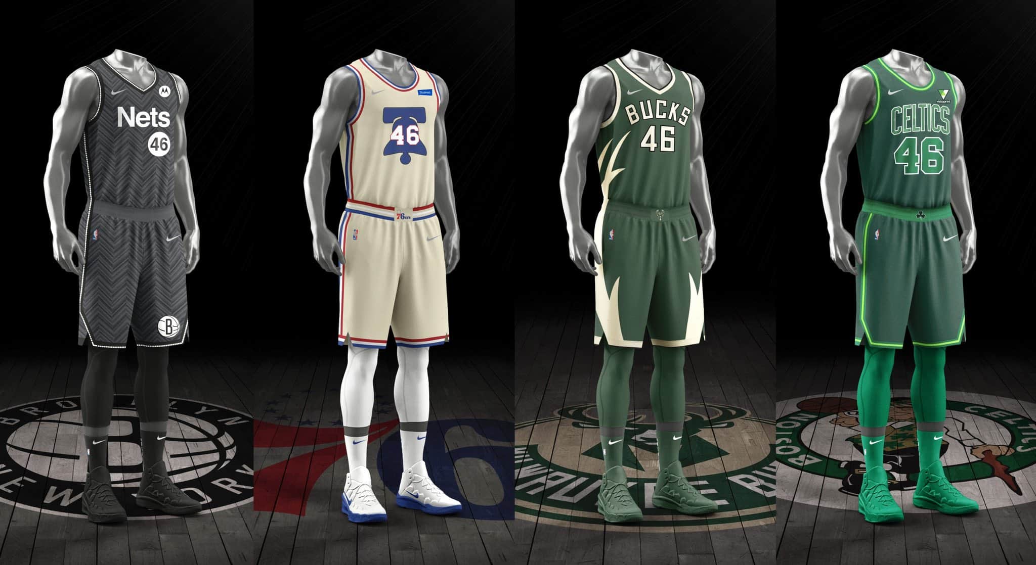 Earned Edition 2020-2021 : tous les maillots dévoilés par la NBA