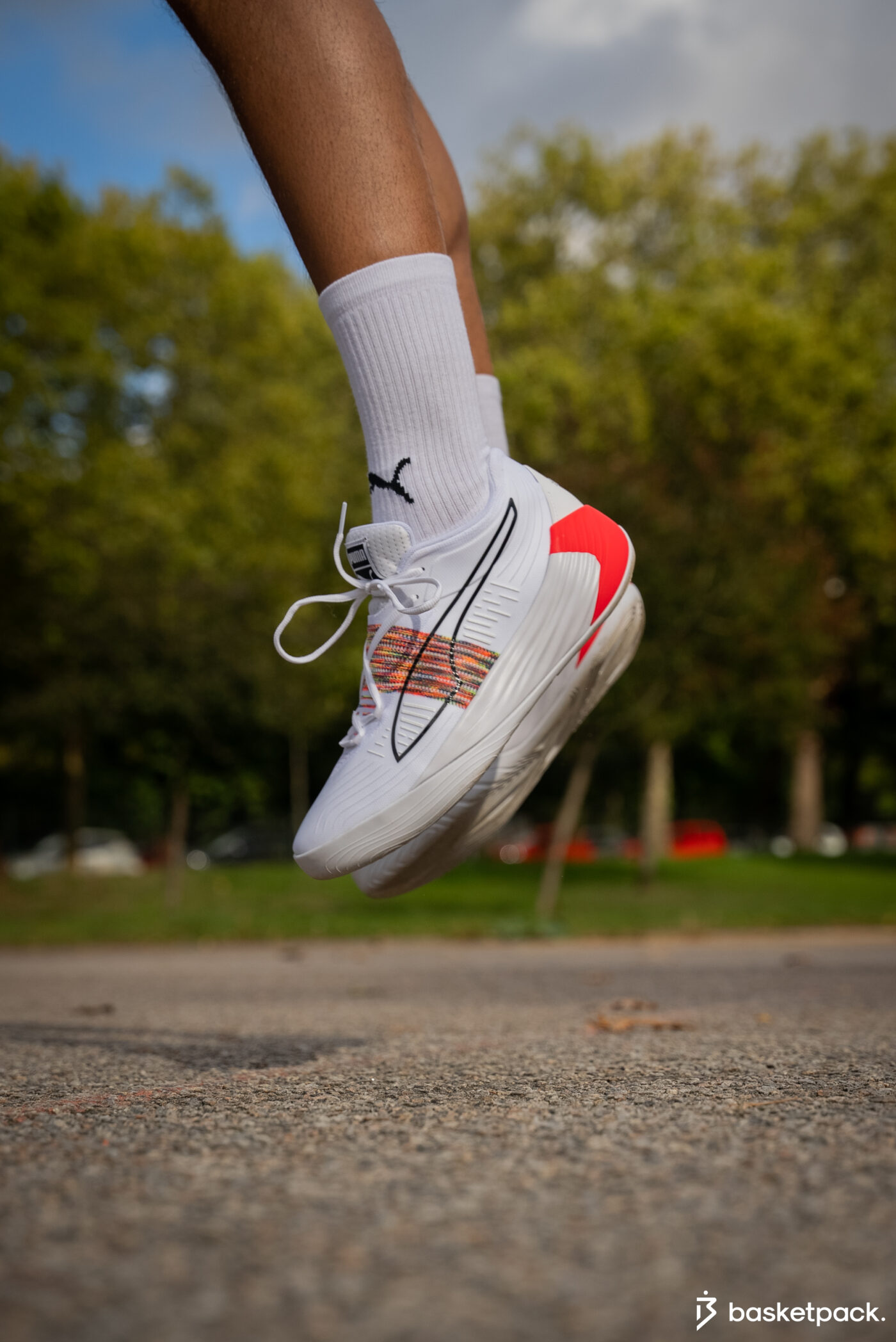 Test de la Puma Nitro Fusion Spectra - basketpack.