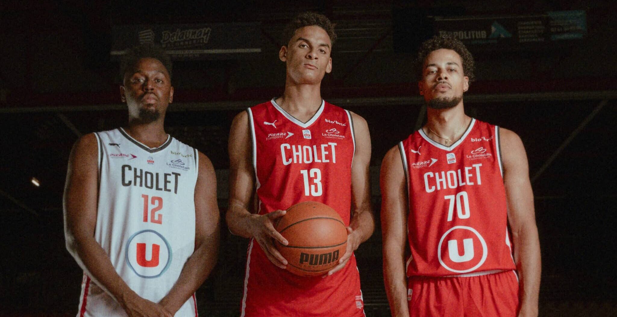 Maillots de Cholet basket : le reveal de PUMA
