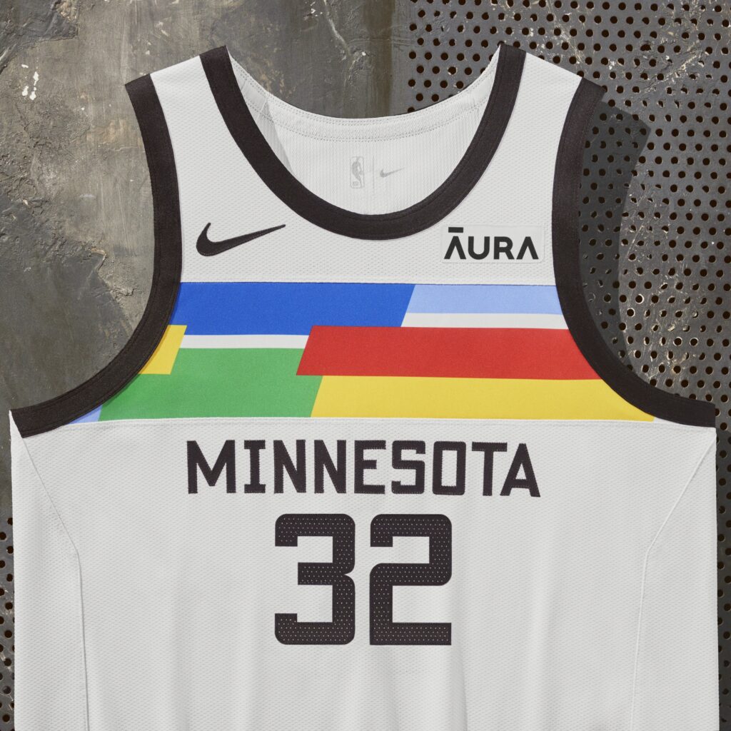 Maillot City Edition 2022-2023 des Wolves : Minnesota à l'honneur