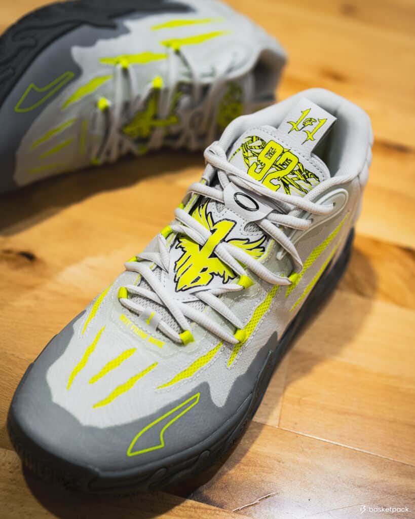 PUMA MB.03 Chino Hills : les détails de la shoe de LaMelo Ball