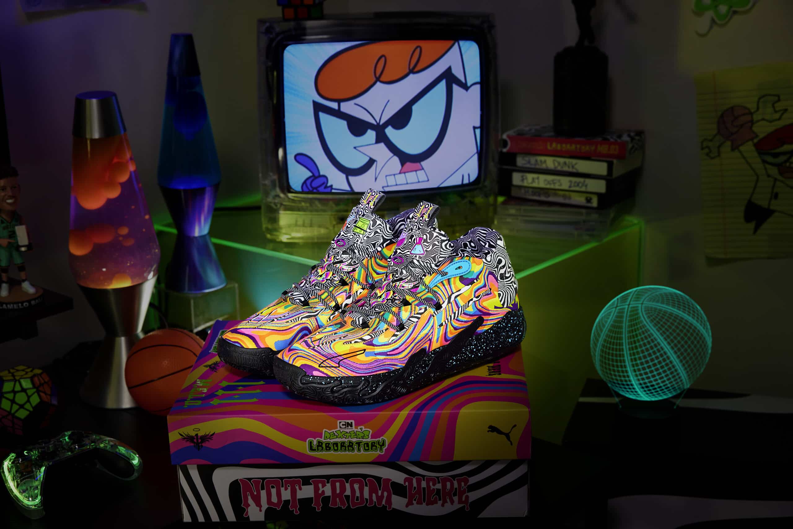 PUMA MB.03 Dexter's Laboratory : un coloris hypnotisant