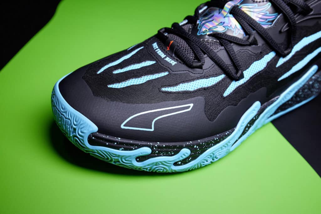 PUMA MB.03 Blue Hive : un nouveau coloris pour LaMelo