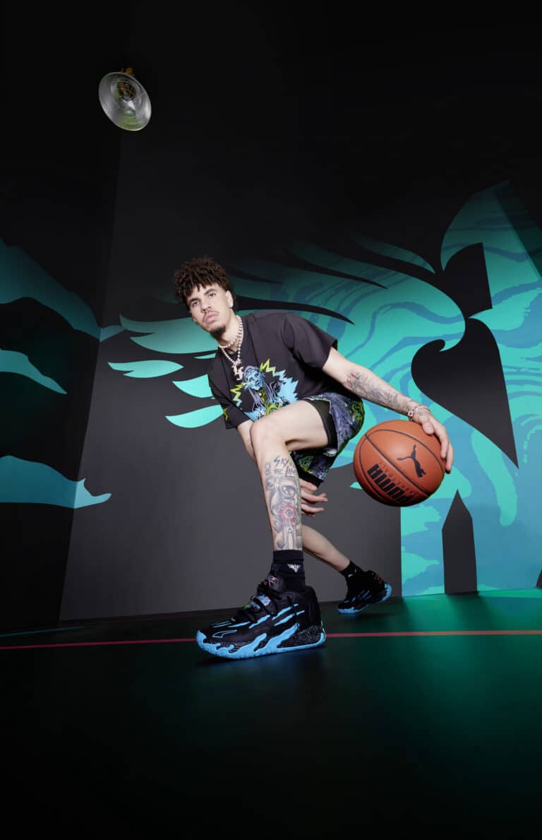 PUMA MB.03 Blue Hive : un nouveau coloris pour LaMelo