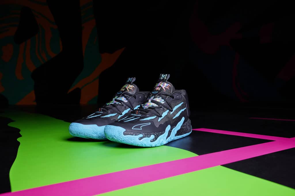 PUMA MB.03 Blue Hive : un nouveau coloris pour LaMelo