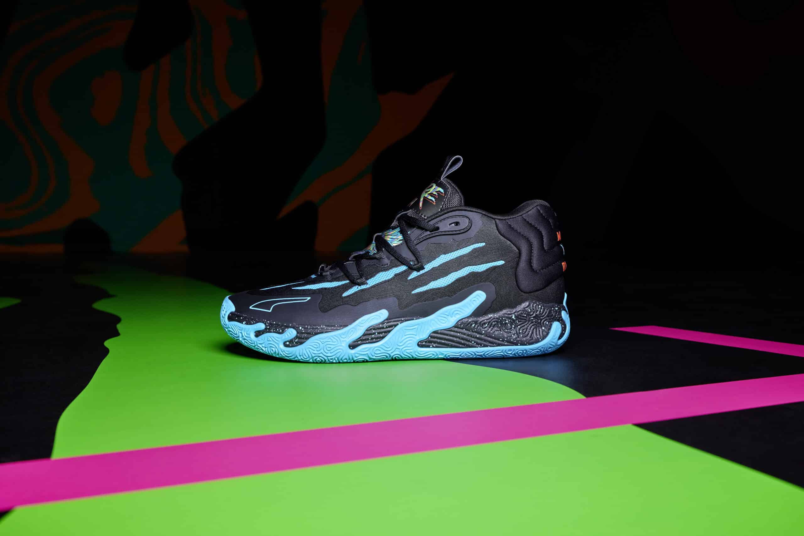 PUMA MB.03 Blue Hive : un nouveau coloris pour LaMelo
