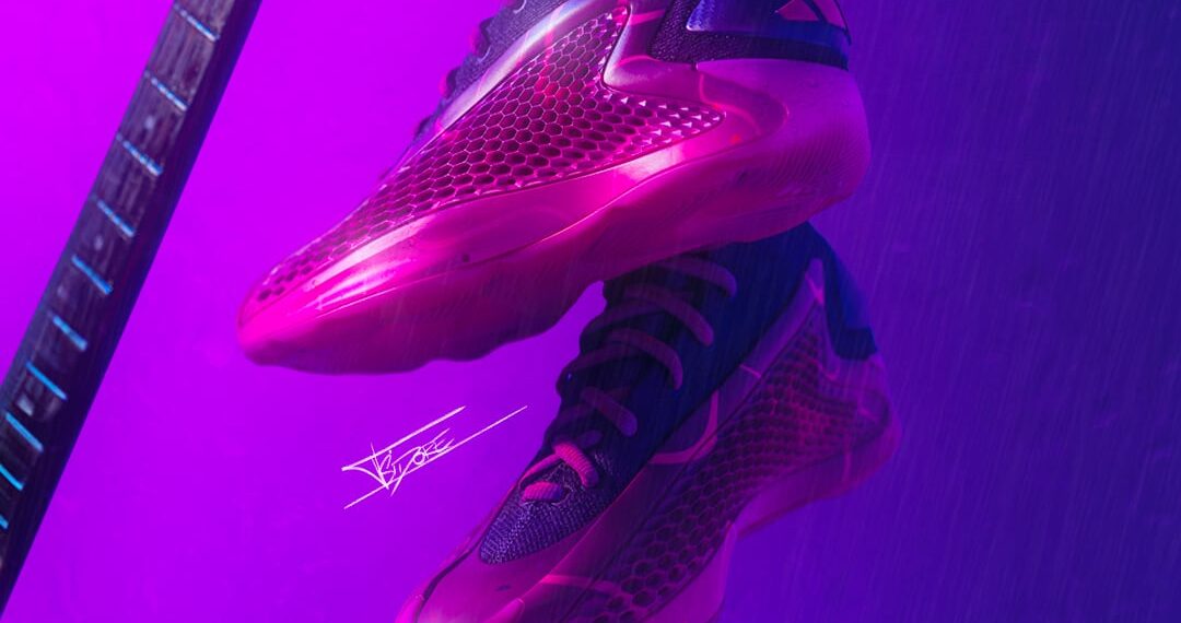 adidas AE 1 "Purple Rain" : isidorestudio custom la paire d'Edwards