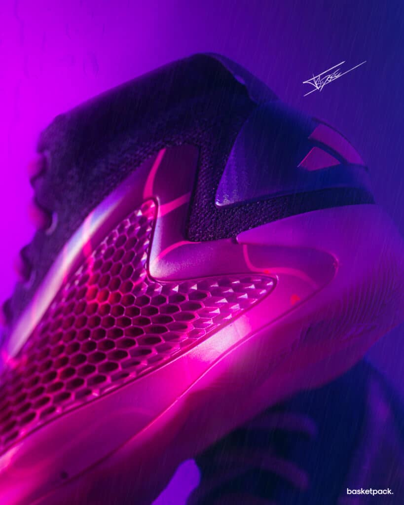 adidas AE 1 "Purple Rain" : isidorestudio custom la paire d'Edwards
