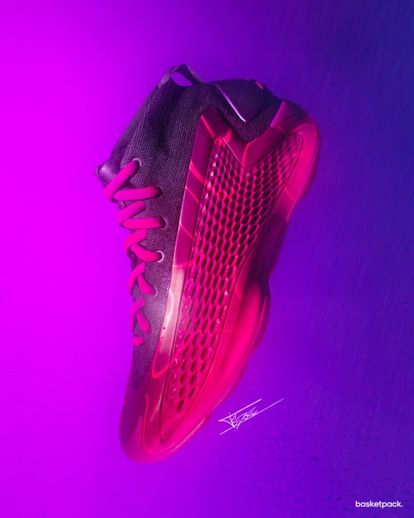 adidas AE 1 "Purple Rain" : isidorestudio custom la paire d'Edwards