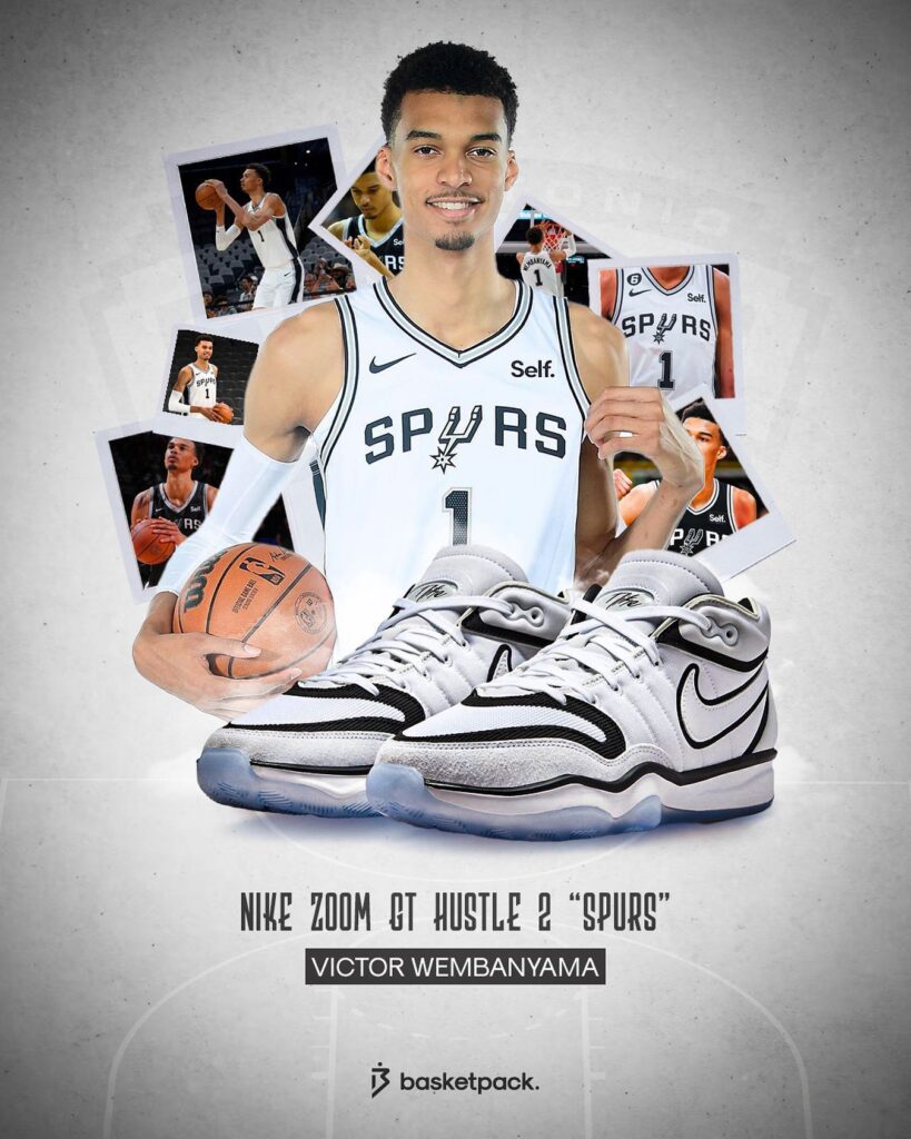 Une chaussure signature pour Victor Wembanyama : tout savoir