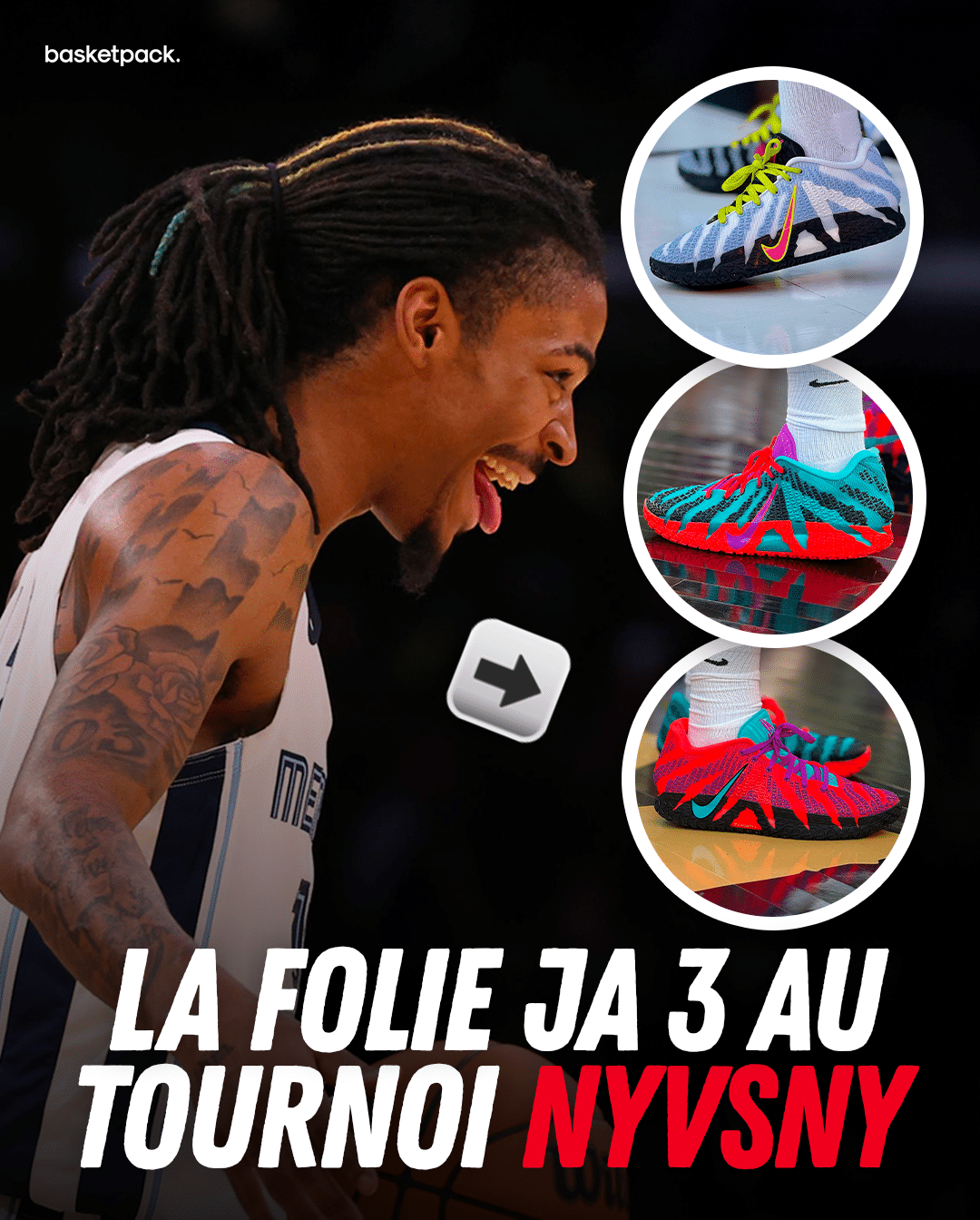 La Nike Ja 3 By You disponible en France