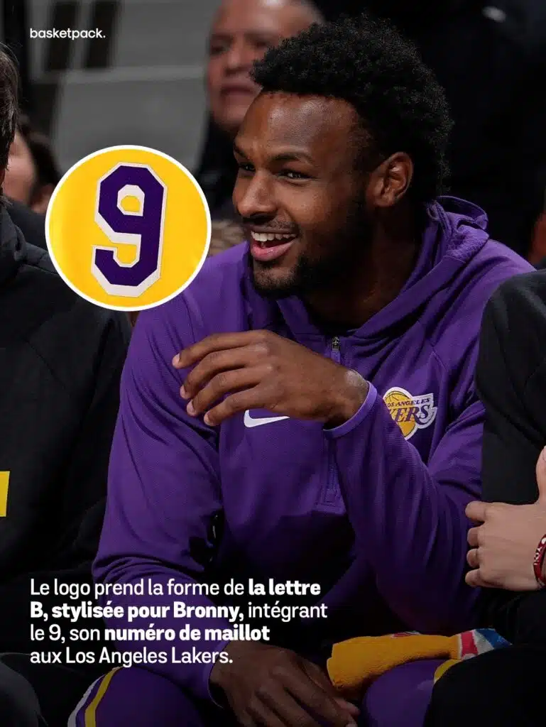 Bronny James dévoile son logo signature Nike